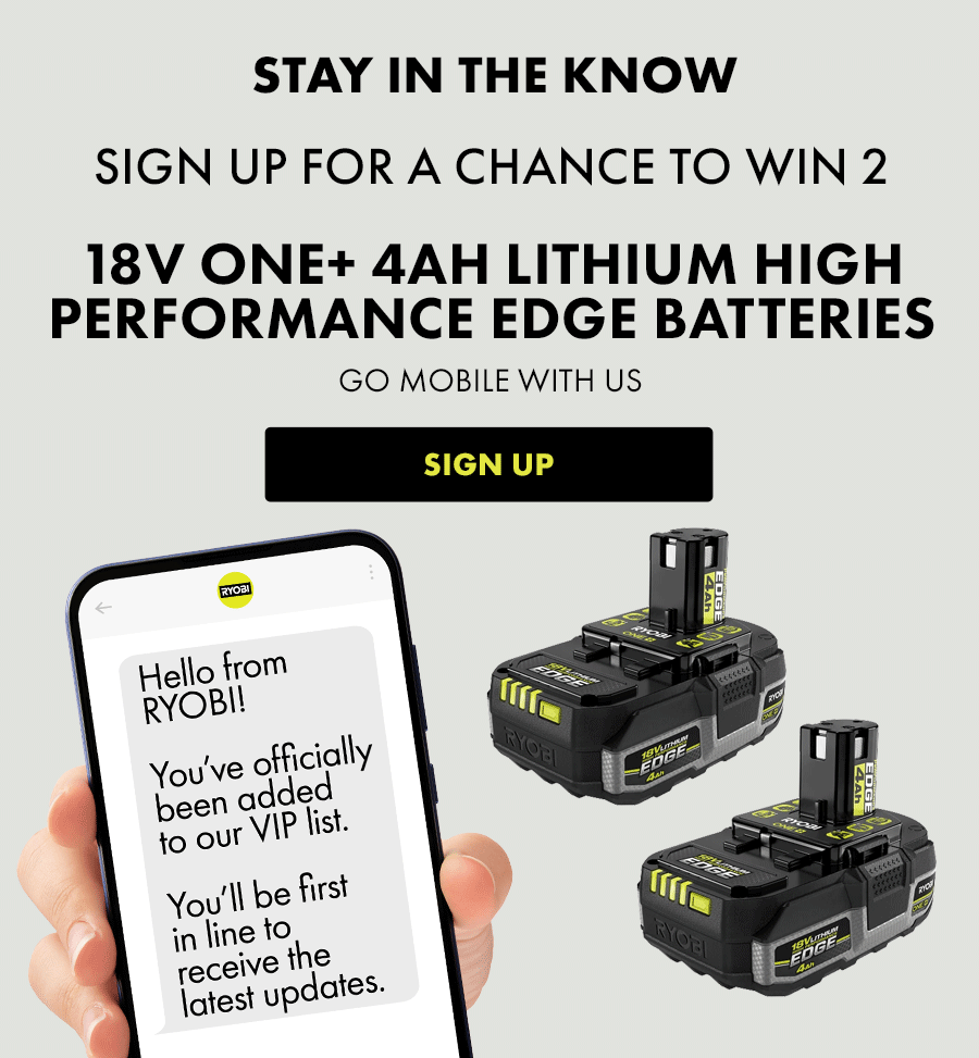 REIMAGINE WITH RYOBI - RYOBI Tools
